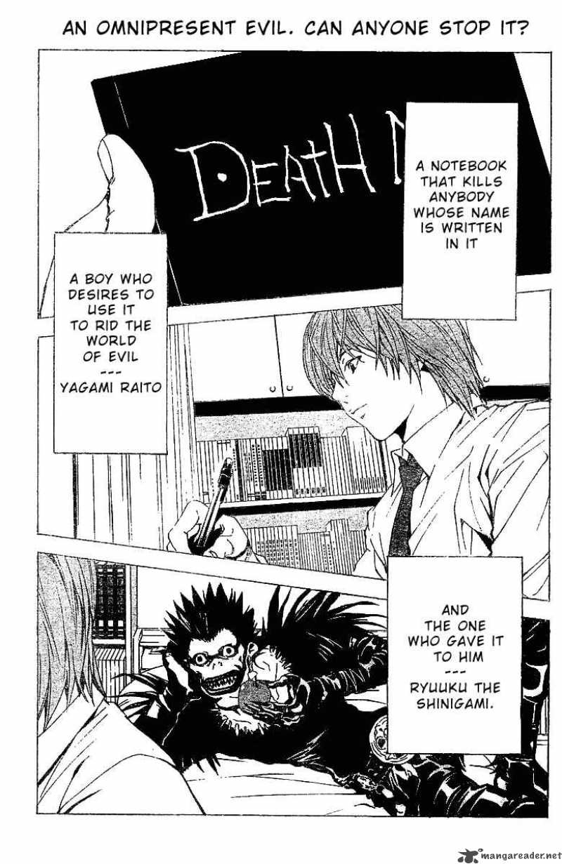 Read Death Note Chapter 2 - MangaFreak