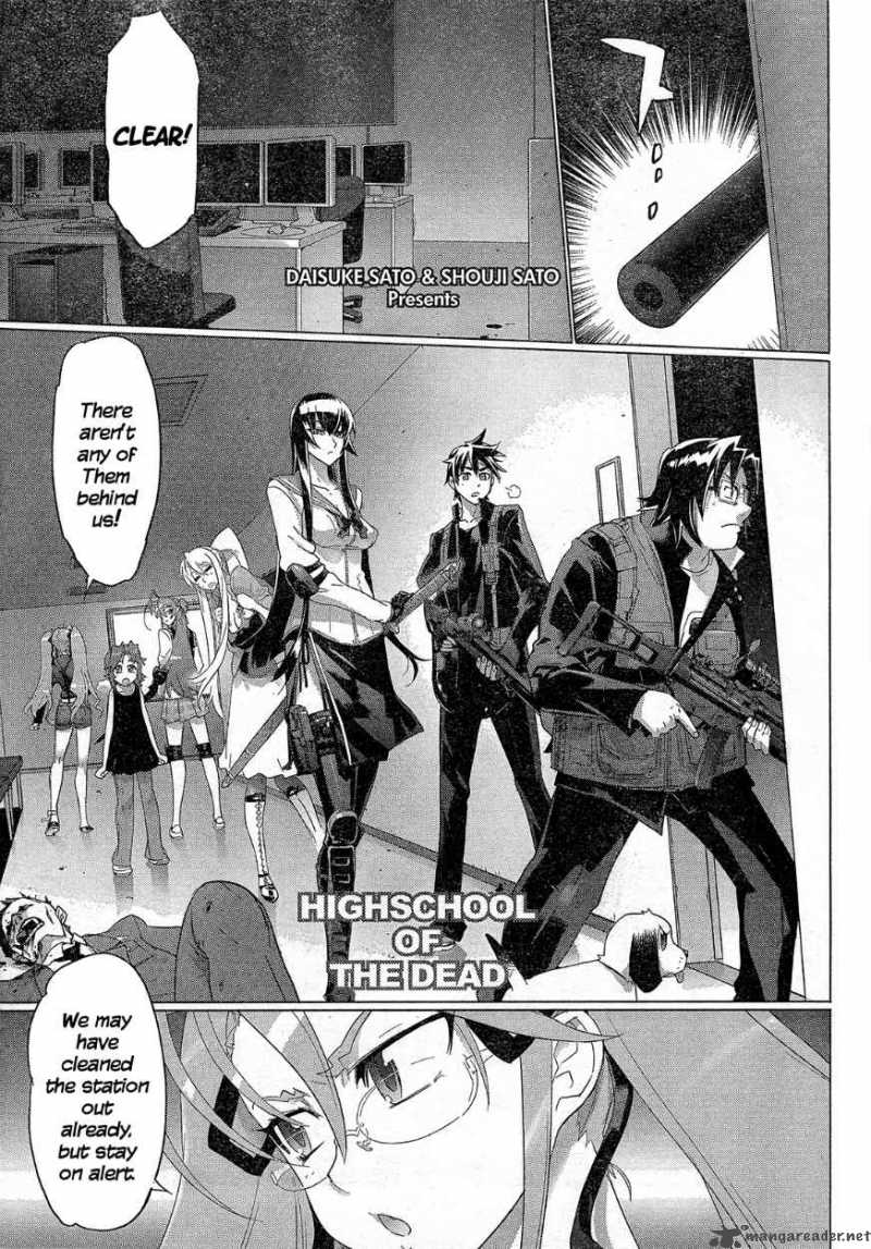 Read High School Of The Dead Chapter 28 - MangaFreak