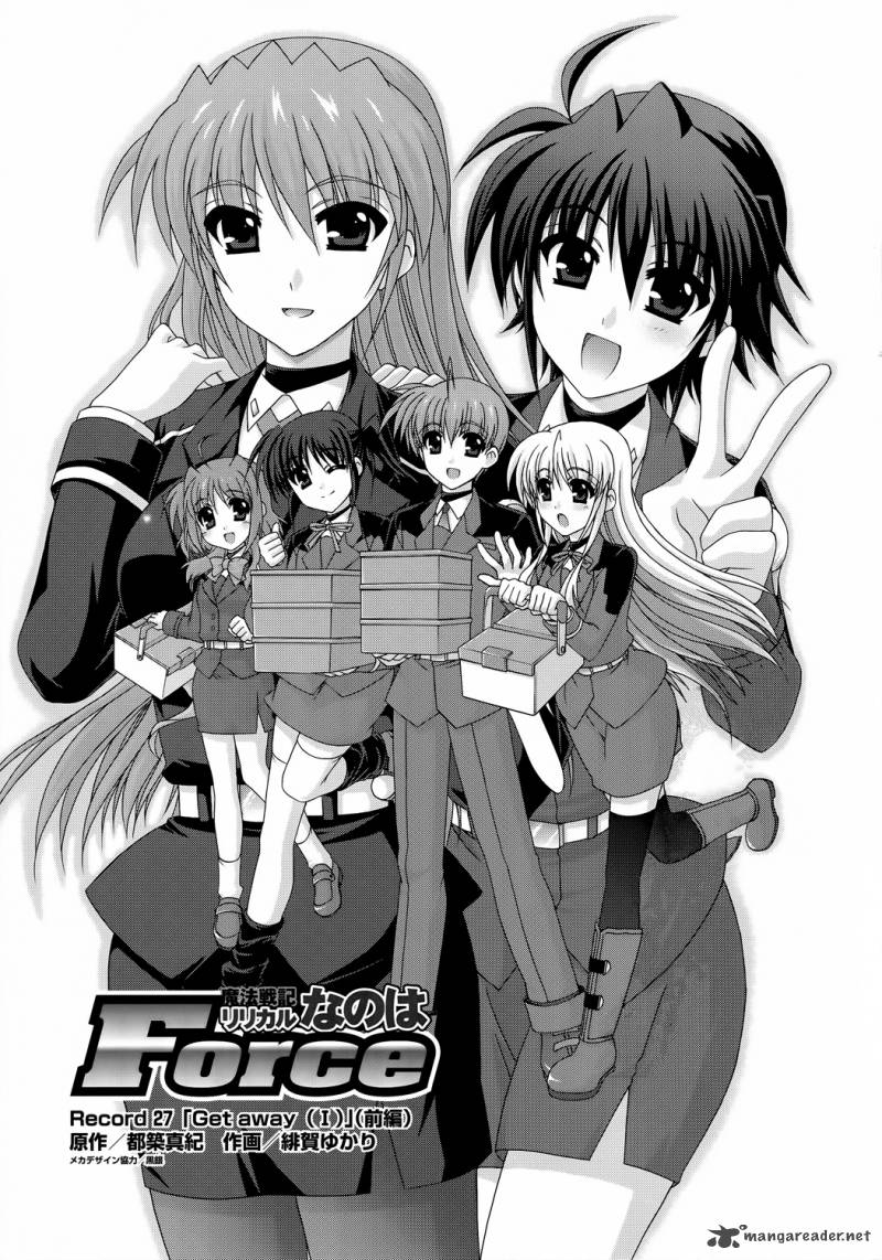 Read Mahou Senki Lyrical Nanoha Force Chapter 27 - MangaFreak