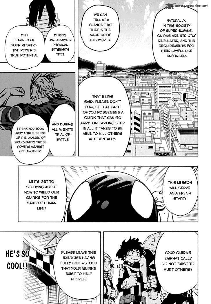 Read My Hero Academia Chapter 13 - MangaFreak