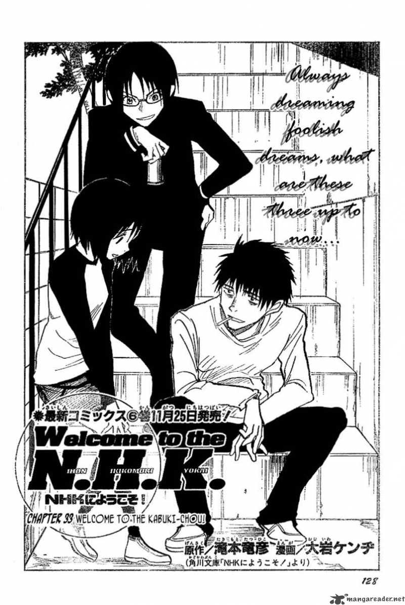Read Welcome To The Nhk Chapter 33 - MangaFreak